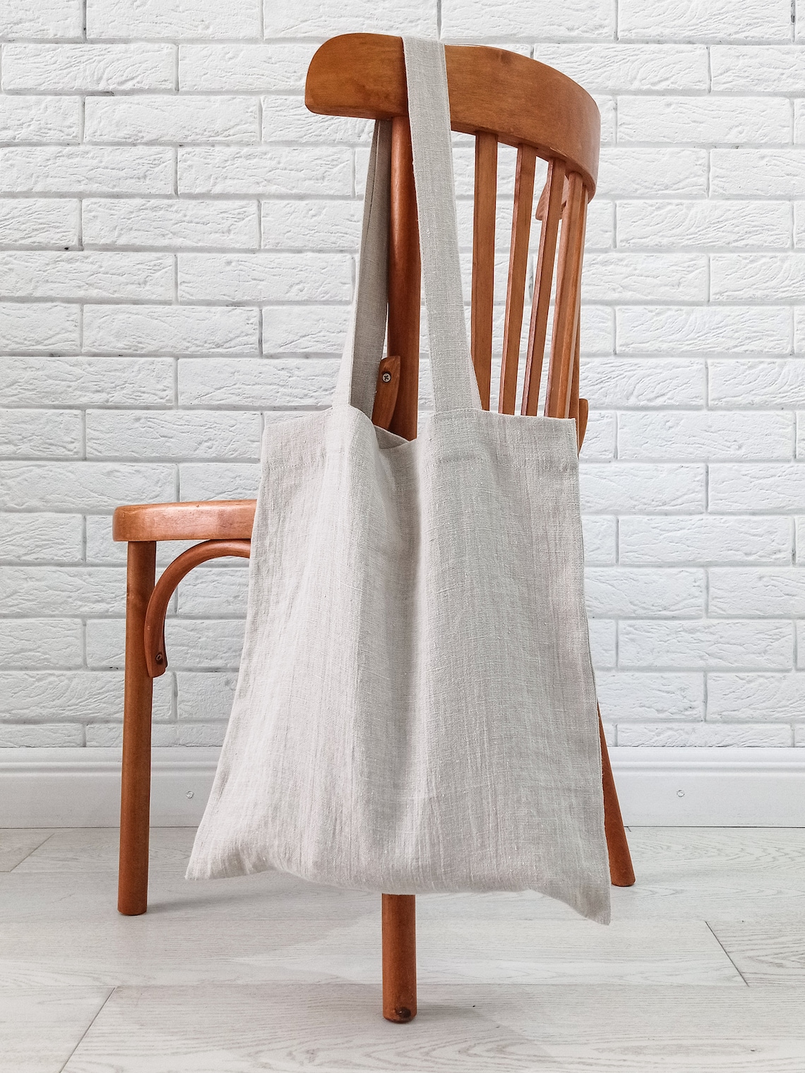 Linen bag Linen shoulder bag Linen tote bag Linen shopping | Etsy