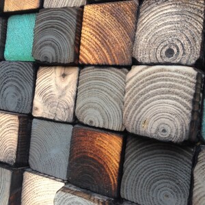 Wood Wall Art - Reclaimed Wood Sculpture - Etsy