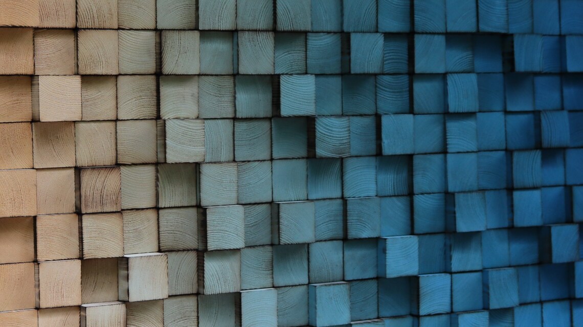 Wood Wall Art Wood Sound Diffuser Reclaimed Wood Art - Etsy