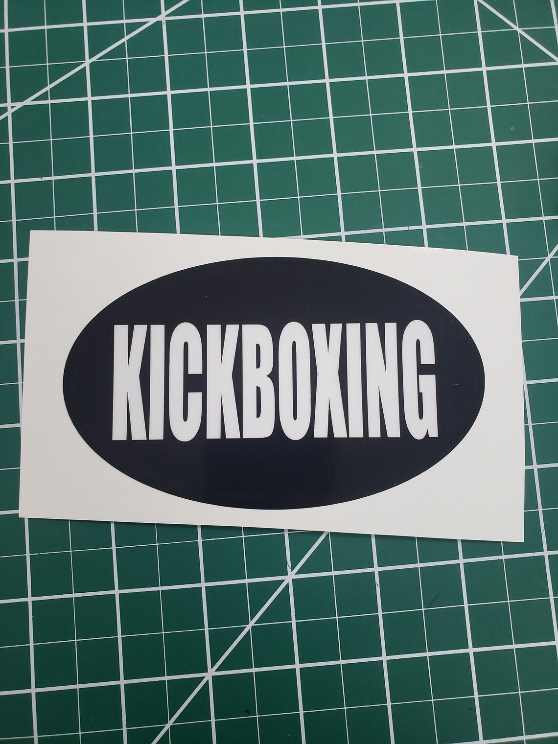 Kickboxing Sticker Holographic Car Sticker, Bumper Stickers, Computer ...
