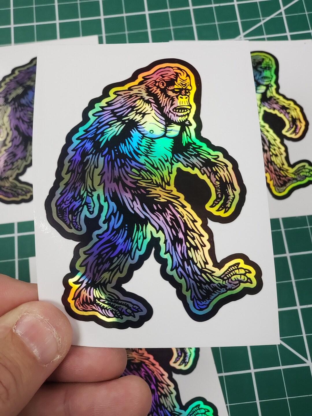 Bigfoot Sticker Big Foot Sticker Custom Sticker Custom Size Bigfoot ...