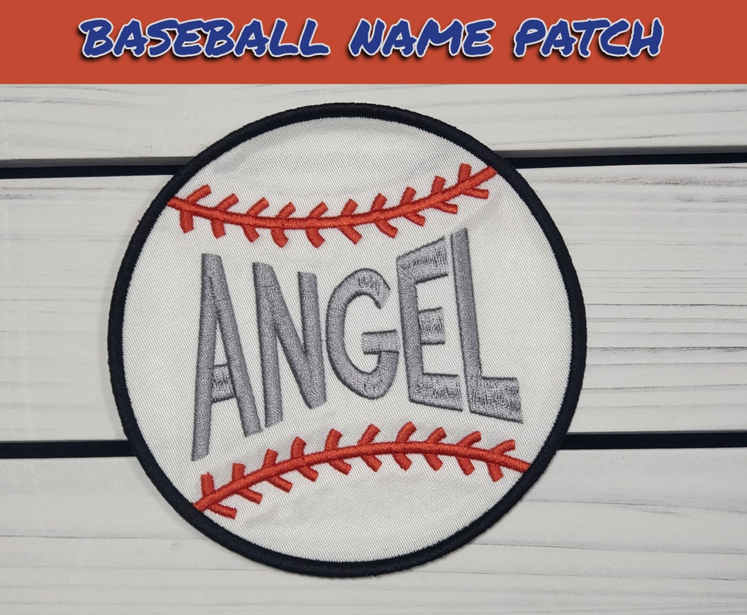 Personalized Baseball Patch, Baseball Patch,embroidered Patch, Iron On ...