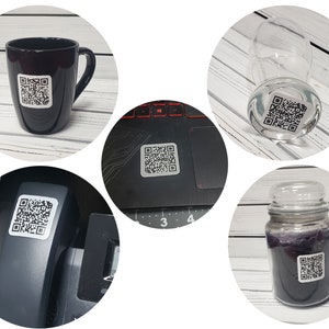 Rick Roll QR Code Sticker, Hydro Flask Sticker, Phone Stickers, Water ...