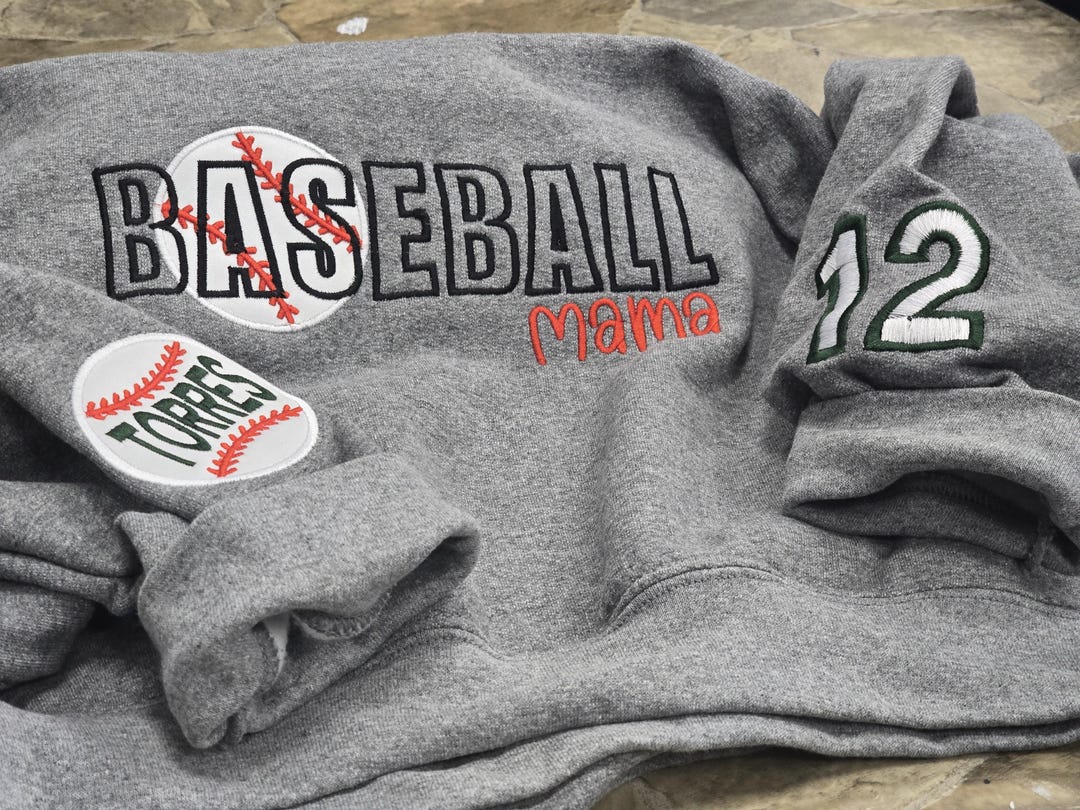 Baseball Mom Sweatshirt Mother's Day Gift for Baseball Mom Sweater for ...