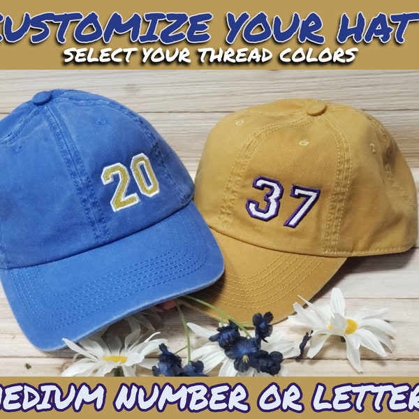 Number Hat - Etsy