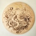 Octopus Garden Pyrography, Wood Burning of Octopus, Octopus Artwork ...