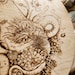 Octopus Garden Pyrography, Wood Burning of Octopus, Octopus Artwork ...
