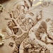 Octopus Garden Pyrography, Wood Burning of Octopus, Octopus Artwork ...
