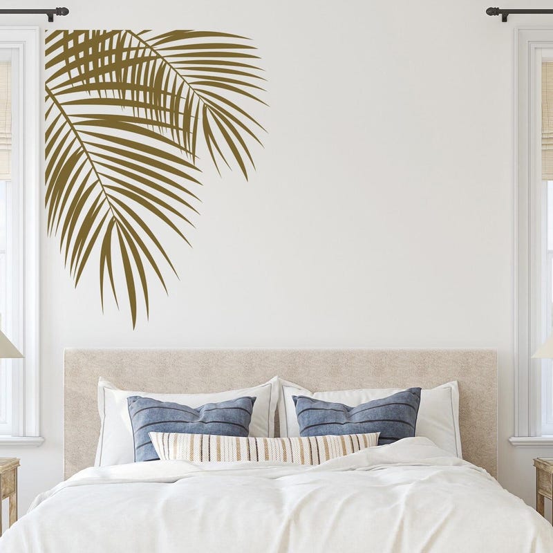 Leaf Wall Decal - Etsy