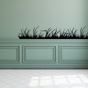 Grass Wall Decal, Blades of Grass, Grass Border Decal, Interior Decor ...