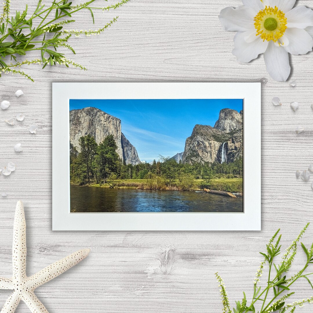 Classic Yosemite (color Version) Photo Print - 4" X 6" California ...