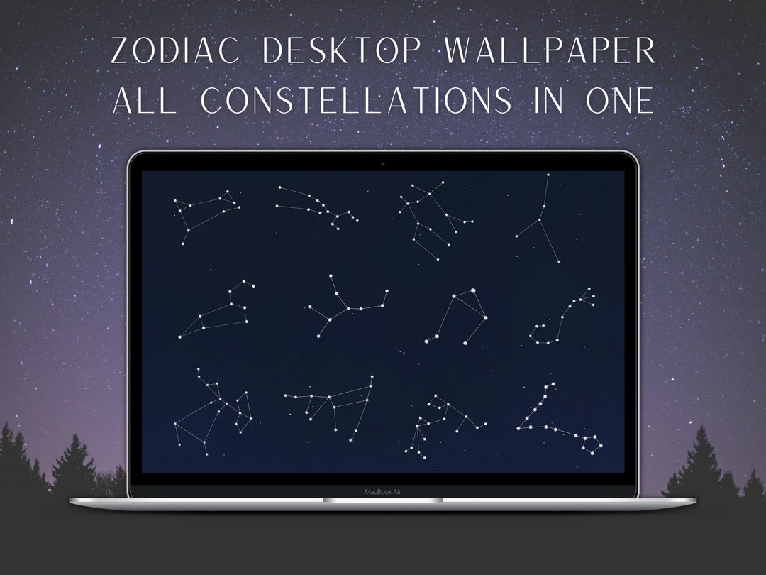 Zodiac Wallpaper, Constellation Laptop and Desktop Screensaver ...