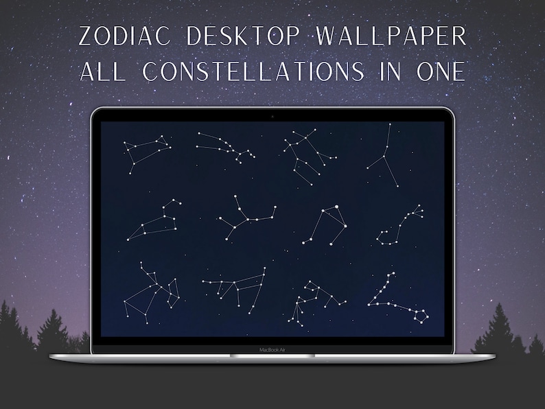 Zodiac Wallpaper, Constellation Laptop and Desktop Screensaver ...