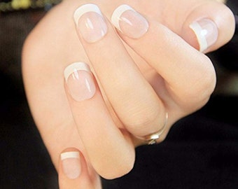 Wide False Nails - Etsy