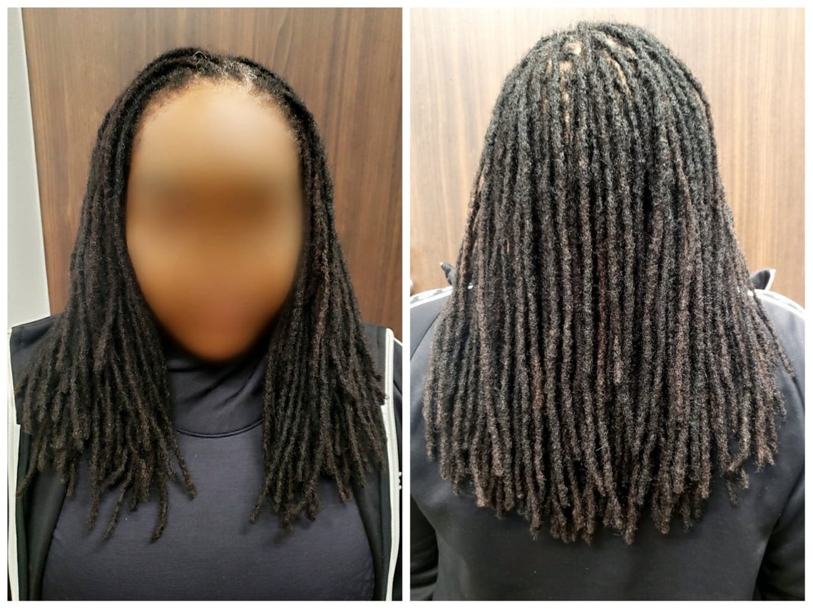 10 Inch loc extensions 10 Locs | Etsy