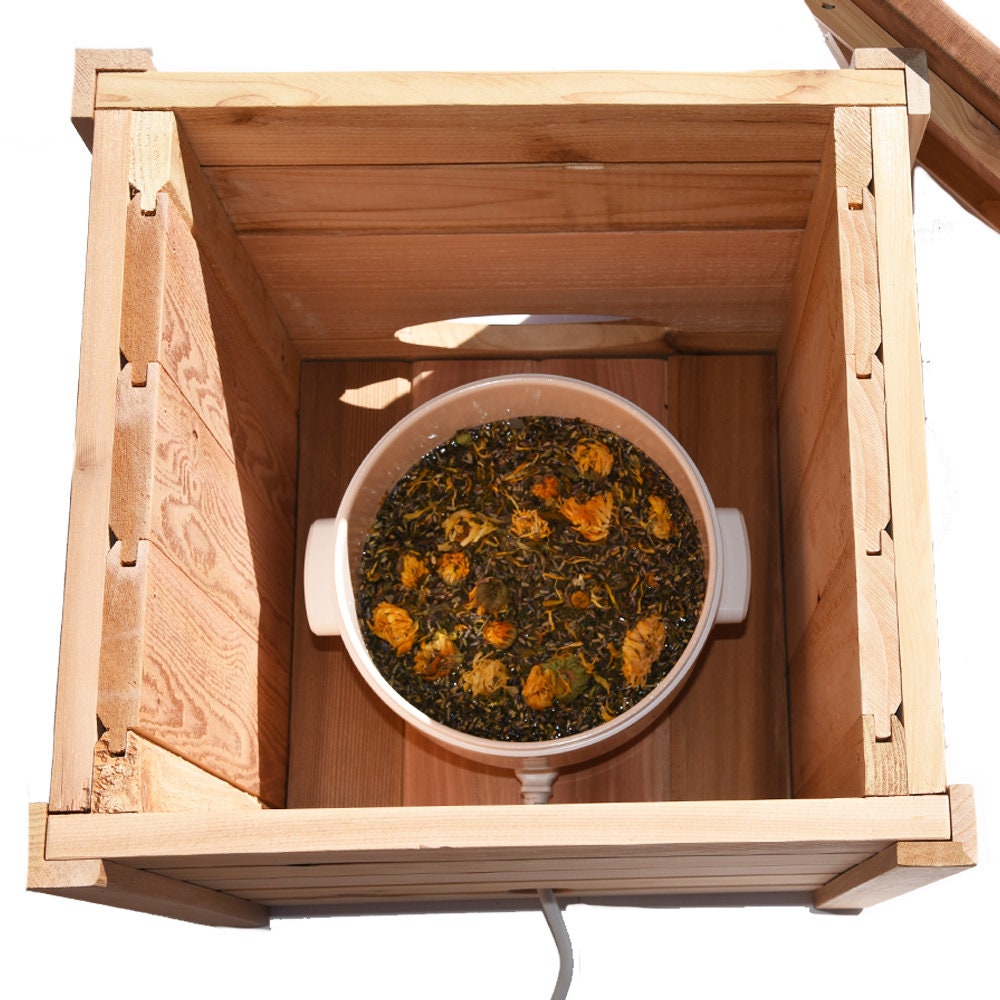 Original Yoni Steaming Kit – 100% Cedar Sauna Yoni Seat With Stainless ...