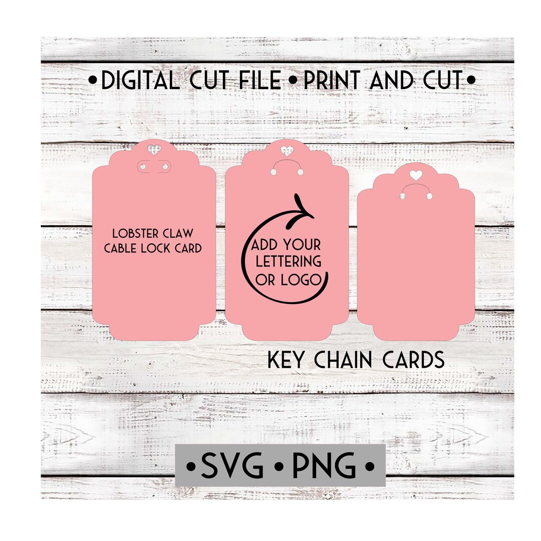 Ultimate Key Chain Display Template Bundle | Key Chain Display ...