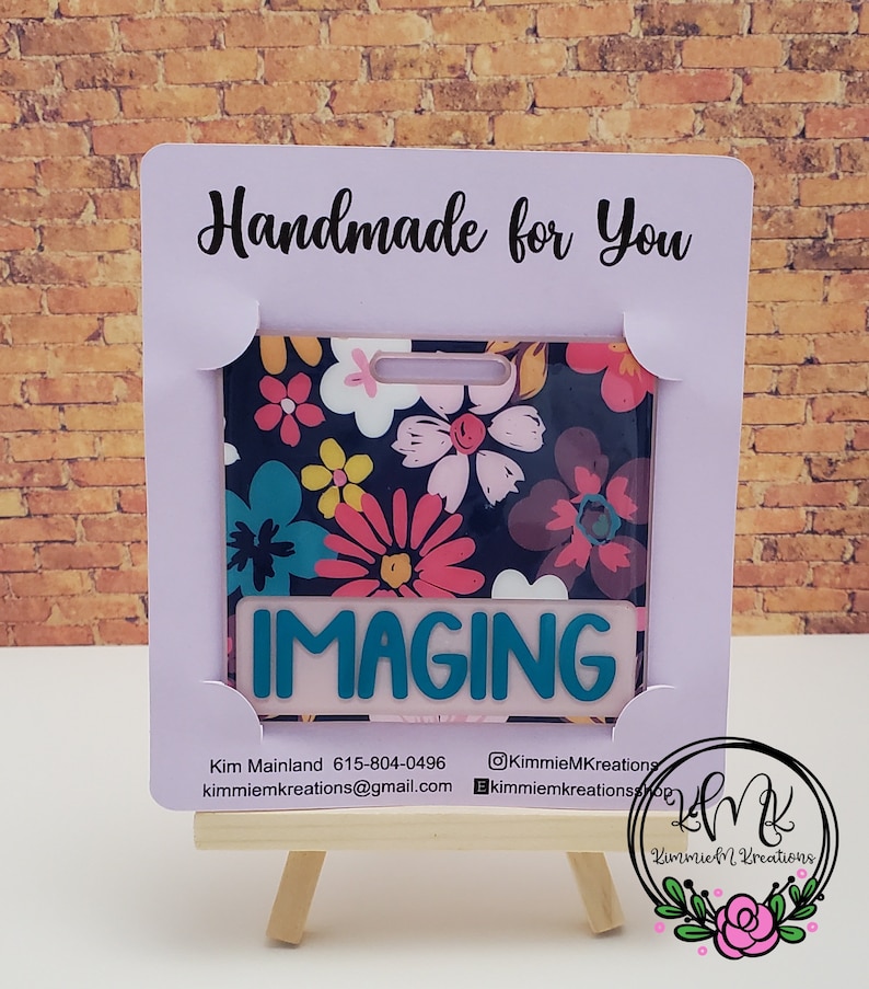 Badge Buddy Display Cards Badge Buddies Display Template - Etsy
