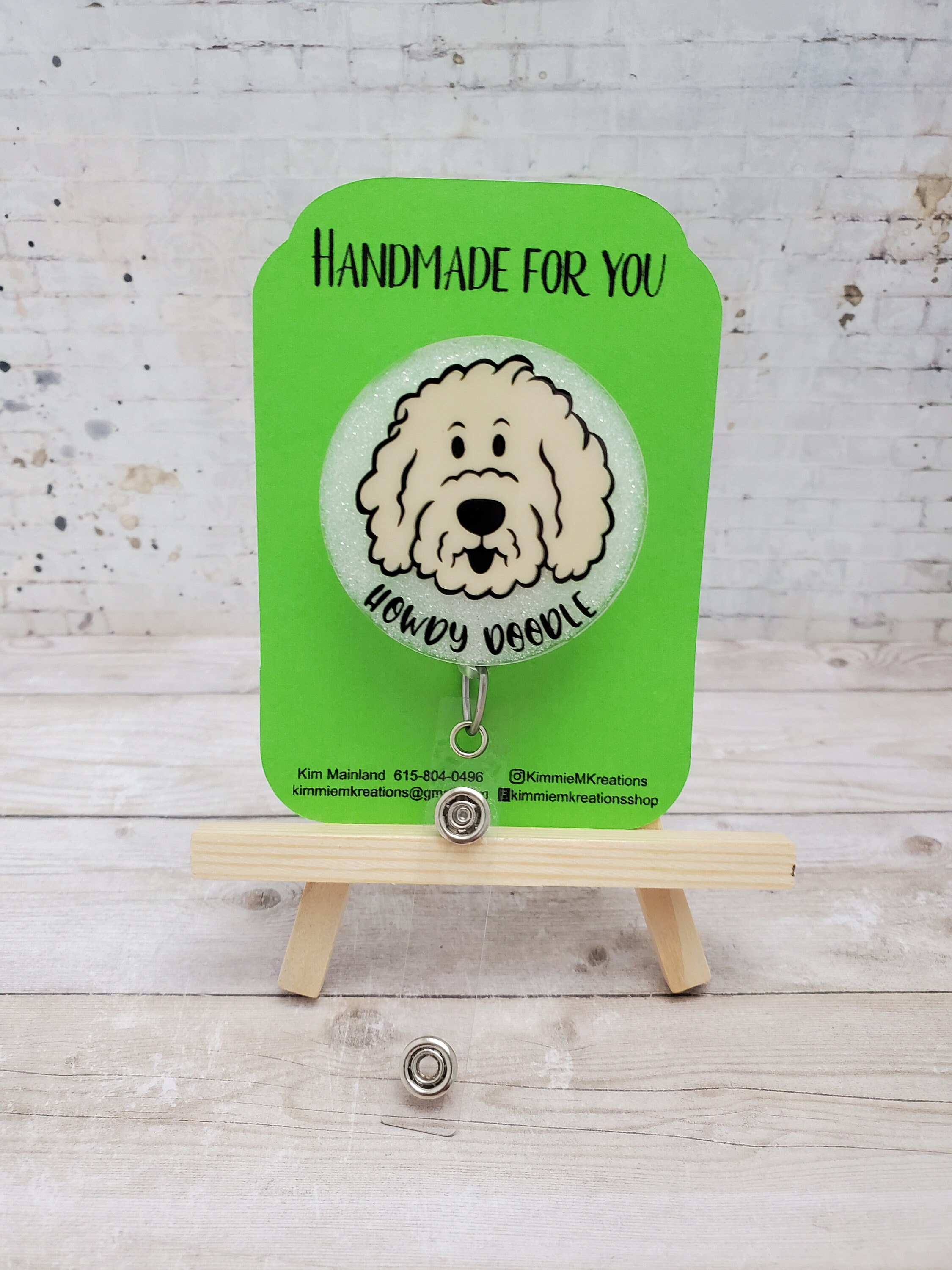 Badge Reel Collection Display Cards 6 Cards 4 Different | Etsy