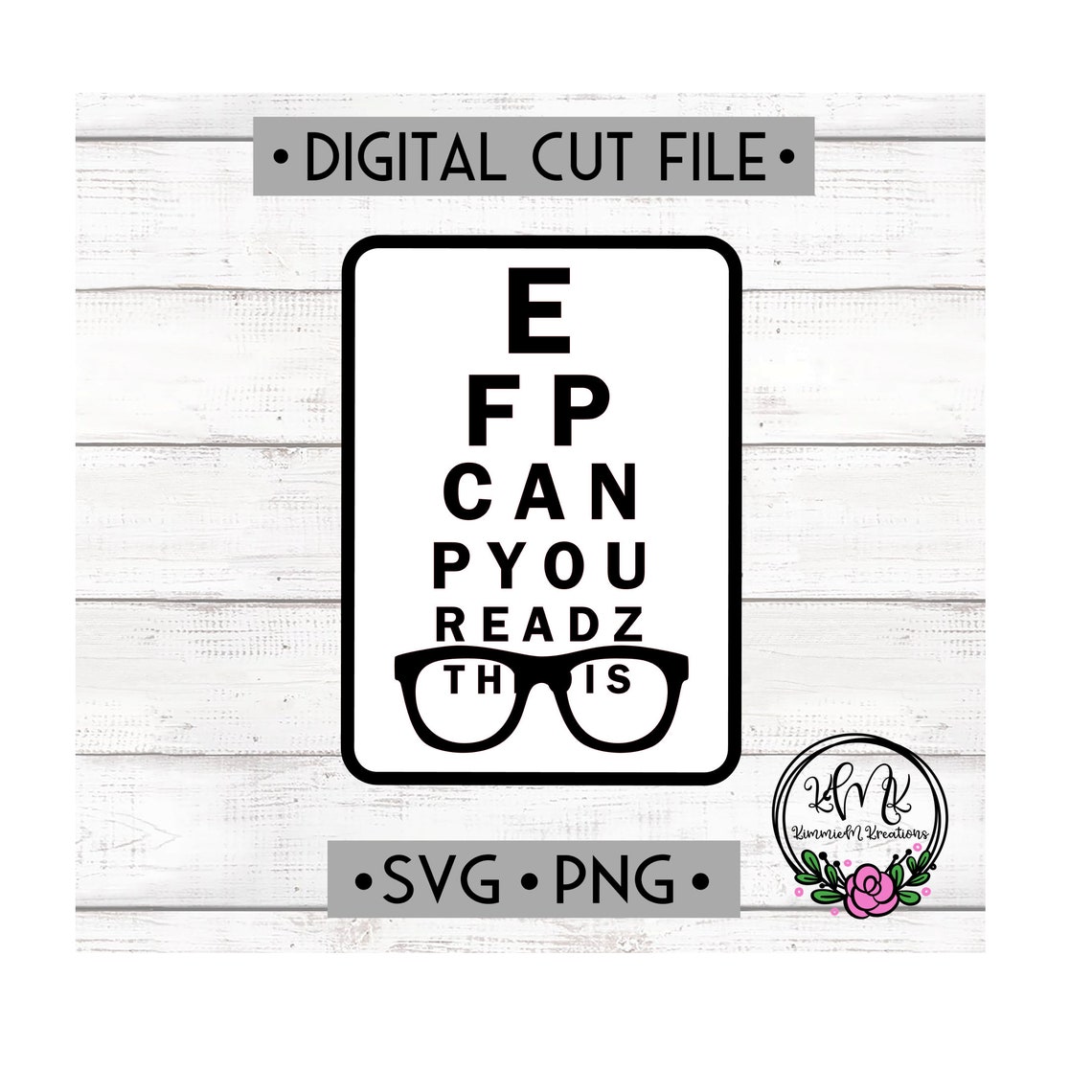 Eye Chart SVG - Etsy