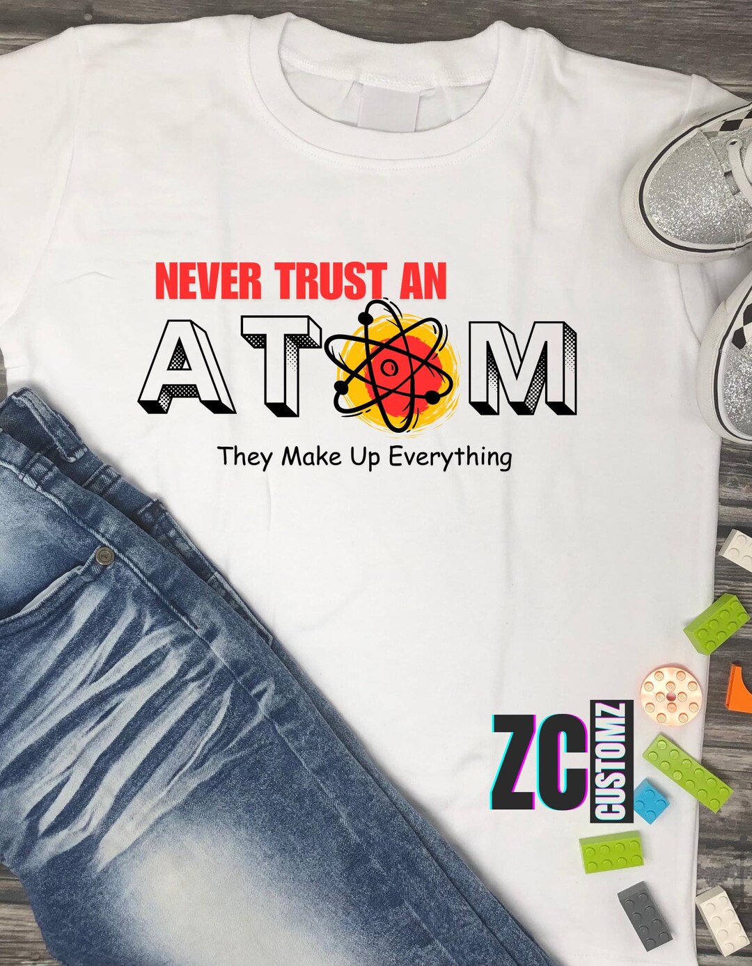 Science Teacher Shirt, Science, Custom T-shirt, Custom Shirt, Custom ...