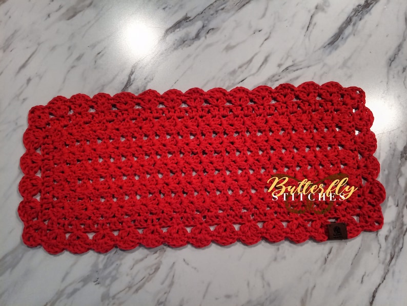 Crochet Desk Keyboard Rug/mat - Etsy