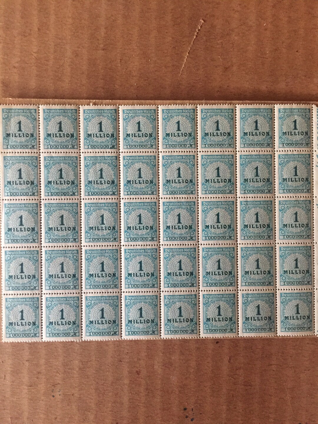 40 Block Stamps From Depression Era Germany - Etsy