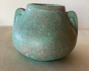 Brush Mccoy Pottery Jewel Line Vase Art Deco Stoneart Line - Etsy