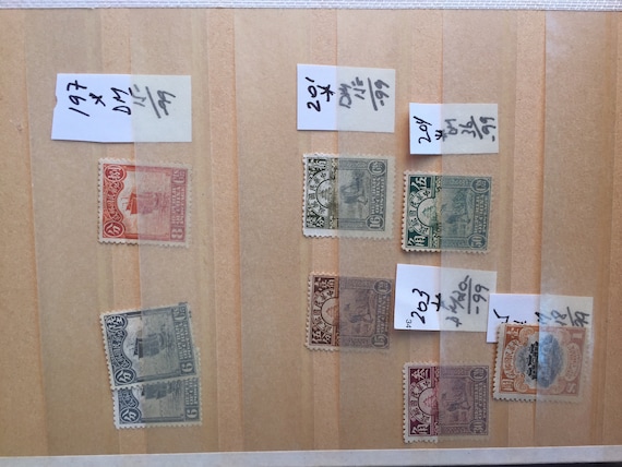 Chinese Stamp Album - Etsy