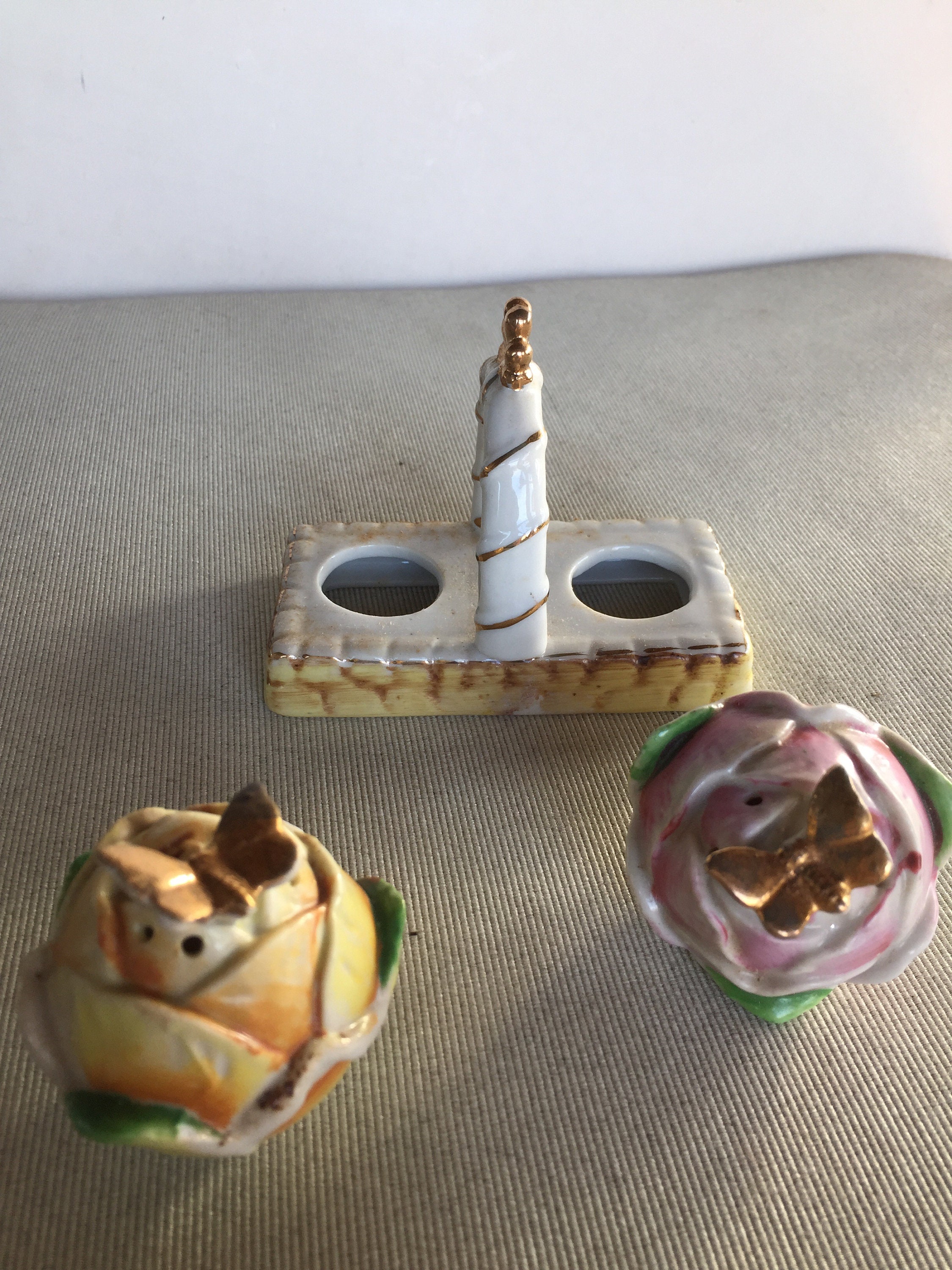 Ceramic Salt and Pepper Shakers - Etsy