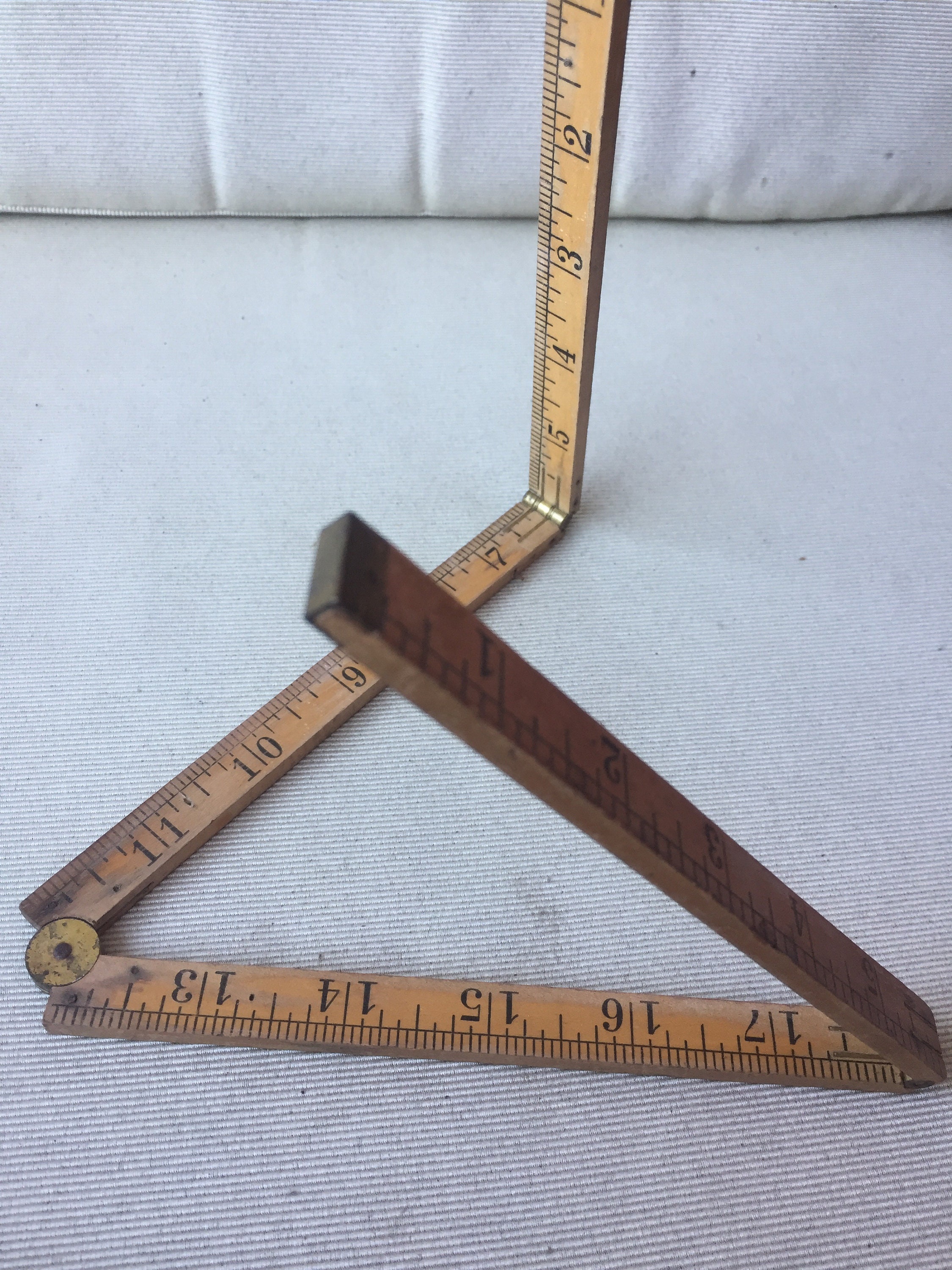Boxwood Folding Ruler - Etsy