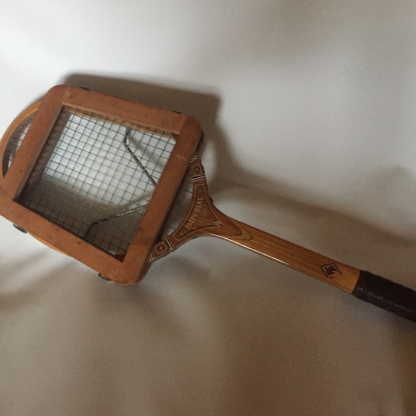 Wooden Tennis Racket - Etsy