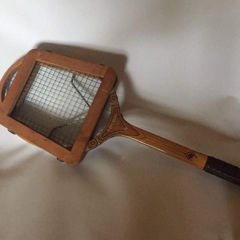 Wooden Tennis Racket - Etsy