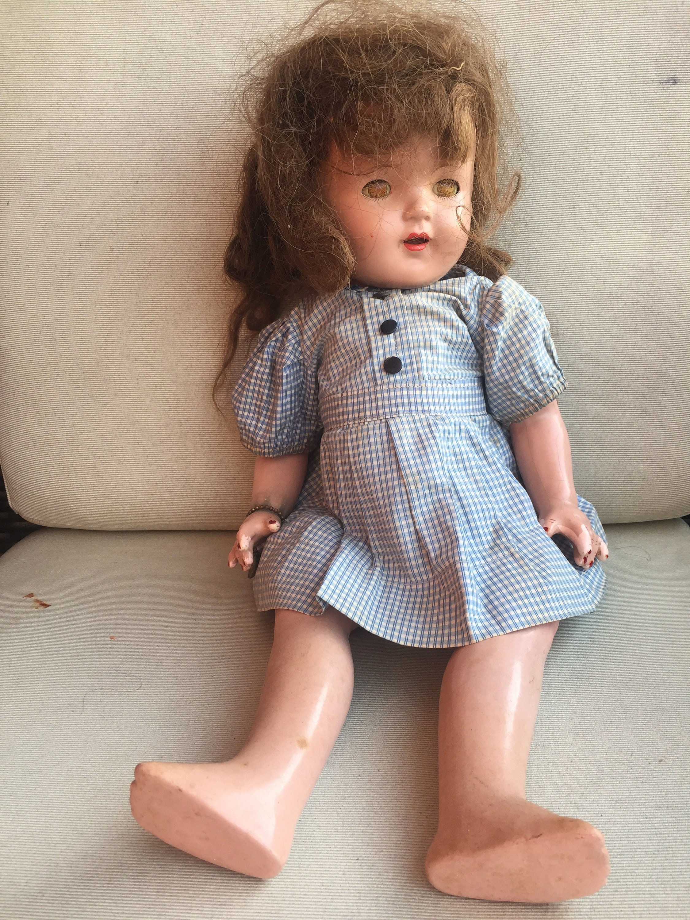 Antique Composition Doll - Etsy