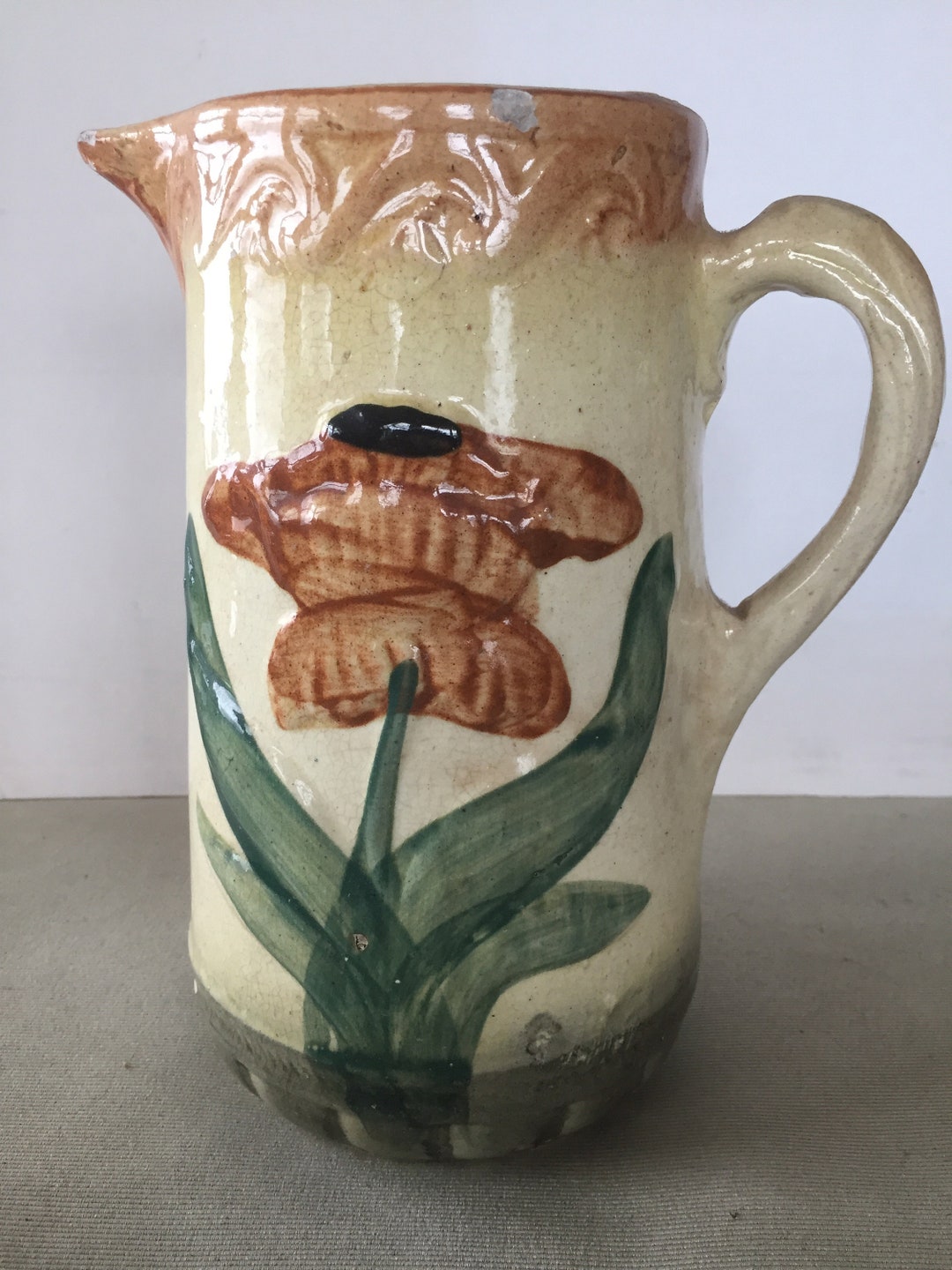 Roseville Pitcher - Etsy