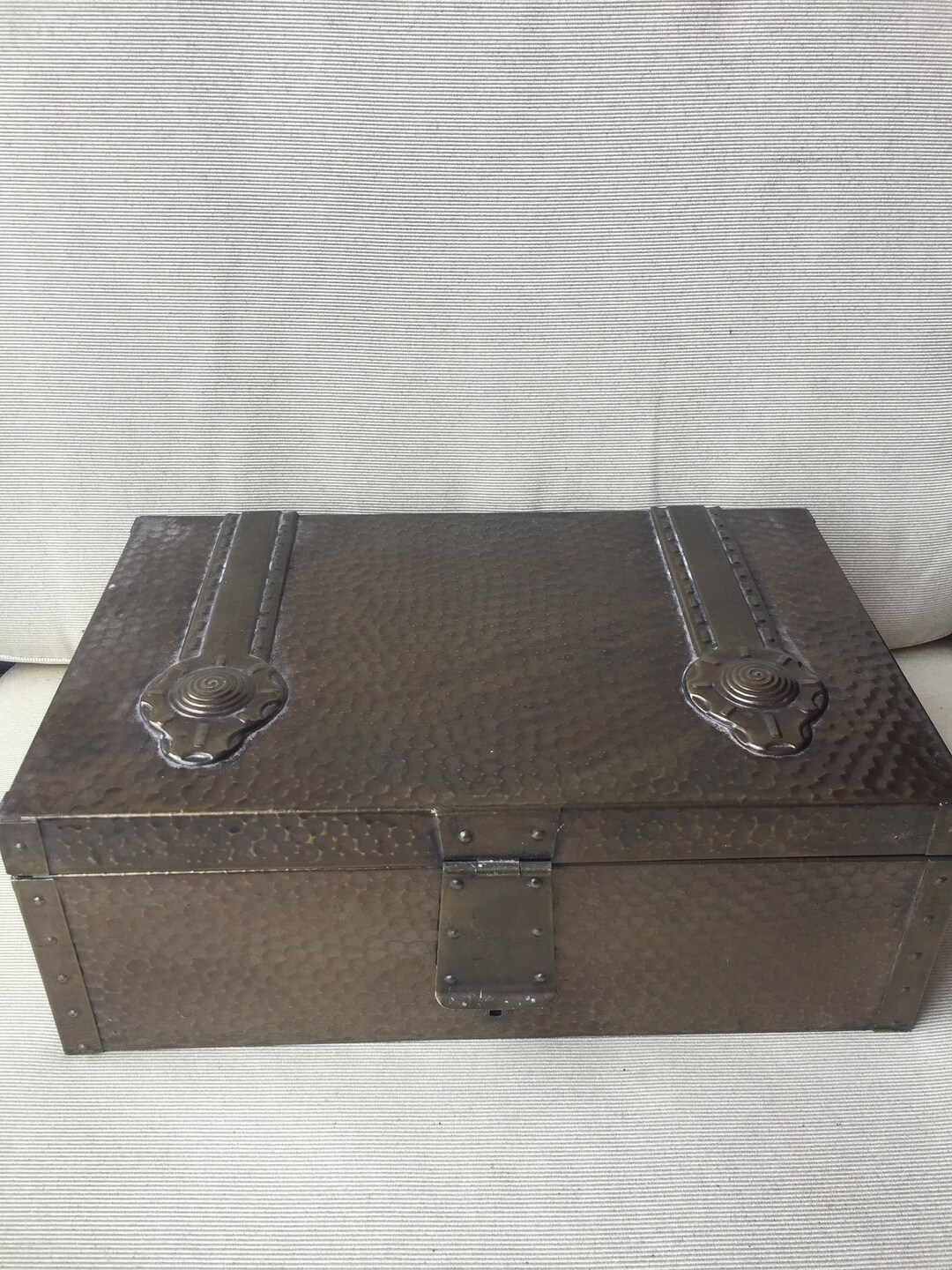 Hammered Hinged Tin - Etsy