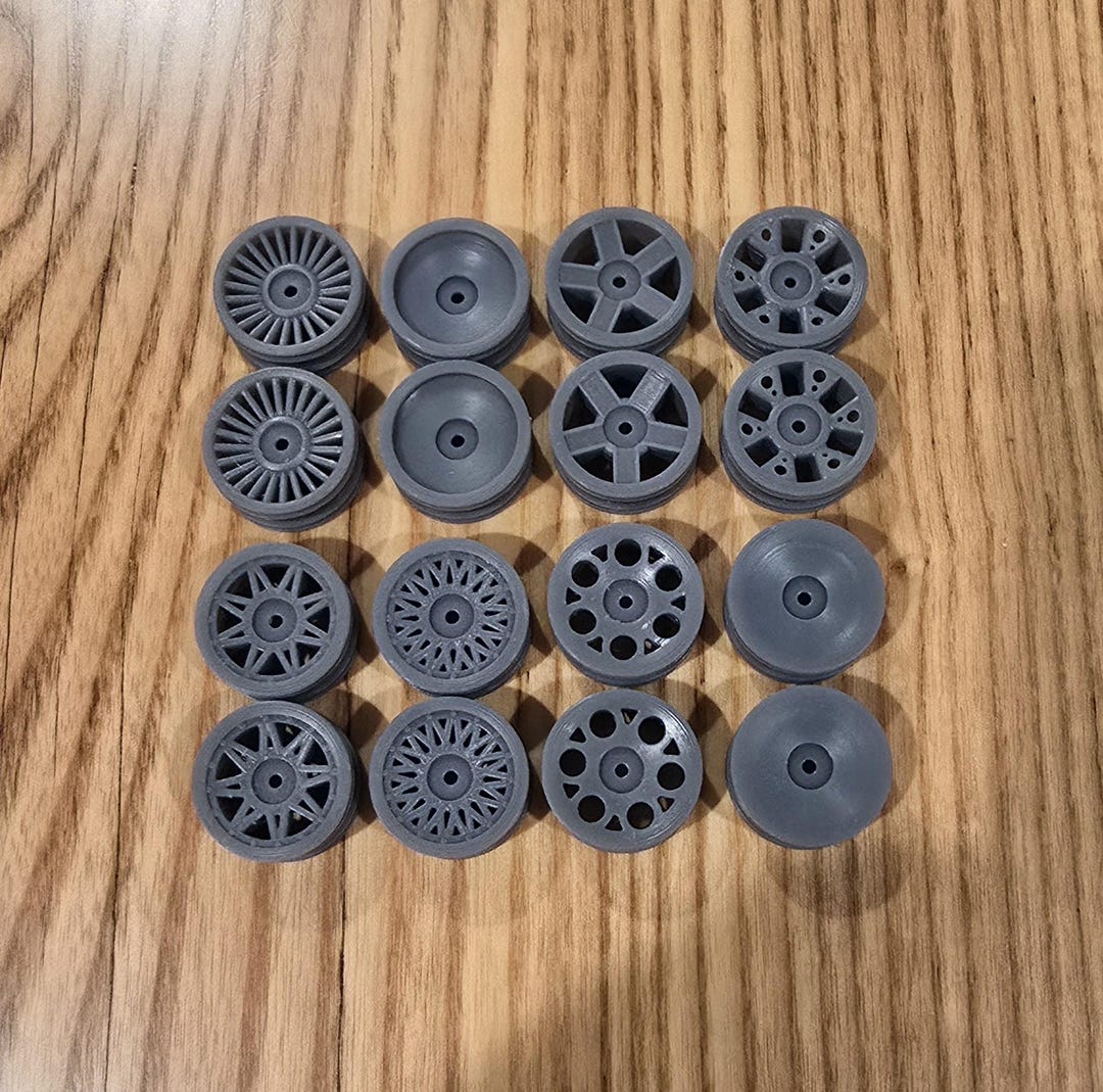 Losi Micro-b Grey Wheels - Etsy