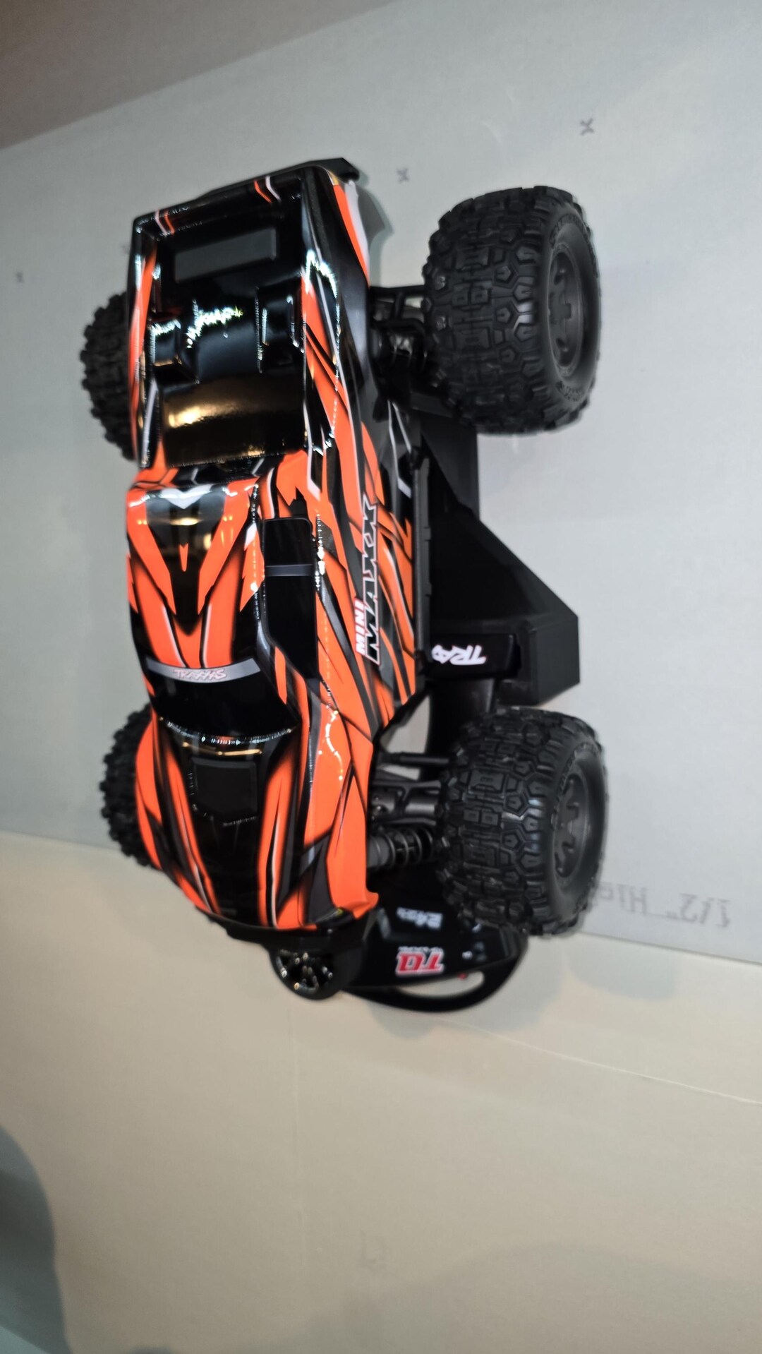 Traxxas Mini Maxx/ XRT Wall Mount and Display With Controller Holder ...