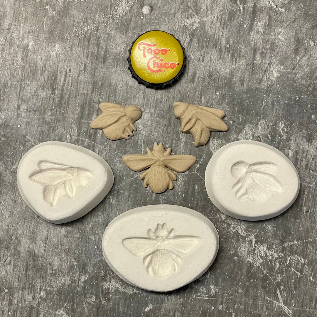 Small Bee Sprig Molds (3-piece Set) - Etsy