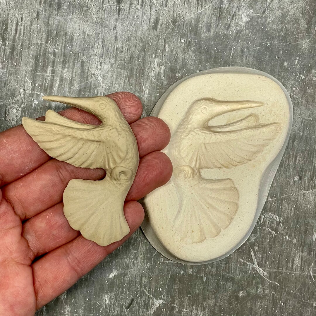 Hummingbird Large Sprig Mold - Etsy