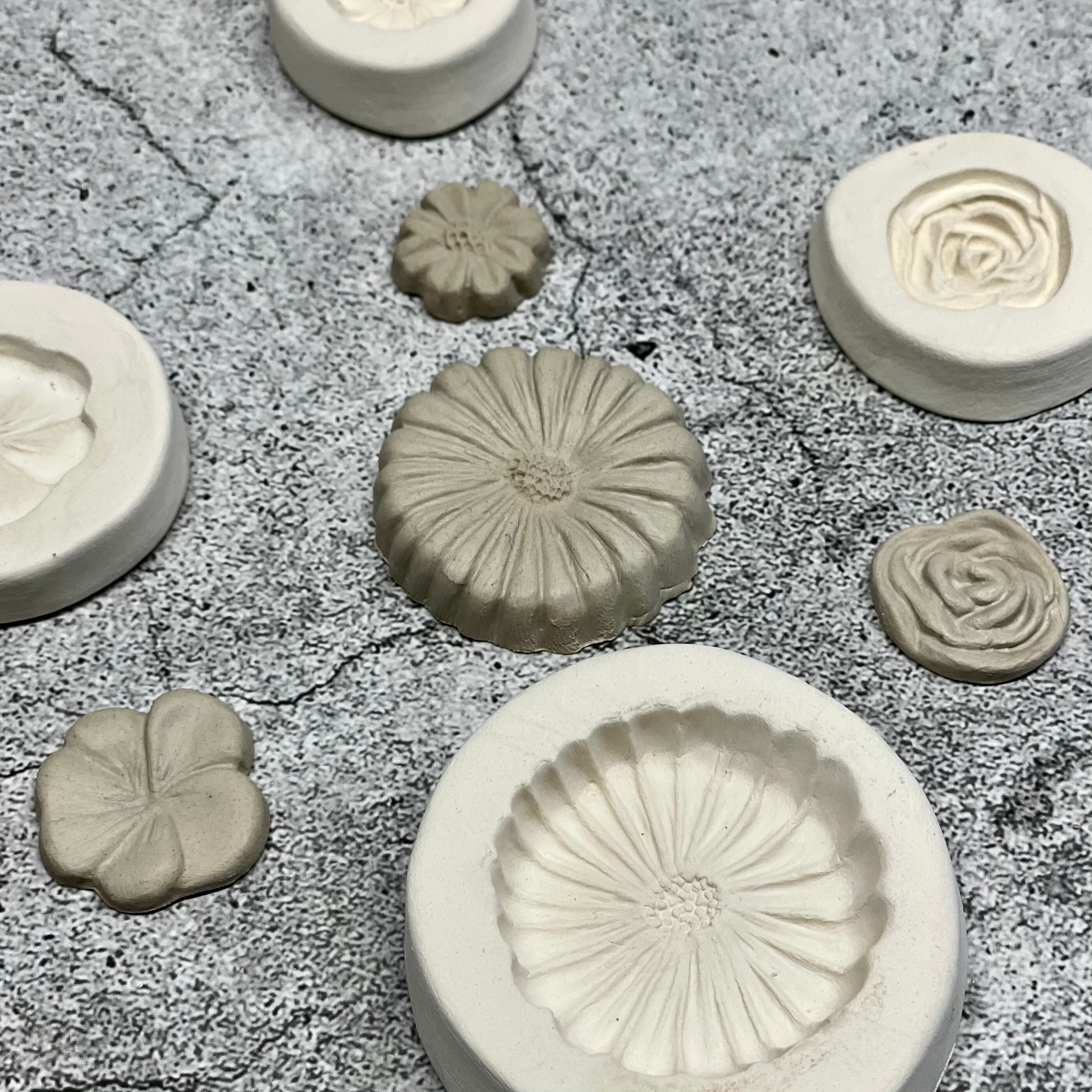 Flower Sprig Molds 4-piece Set - Etsy