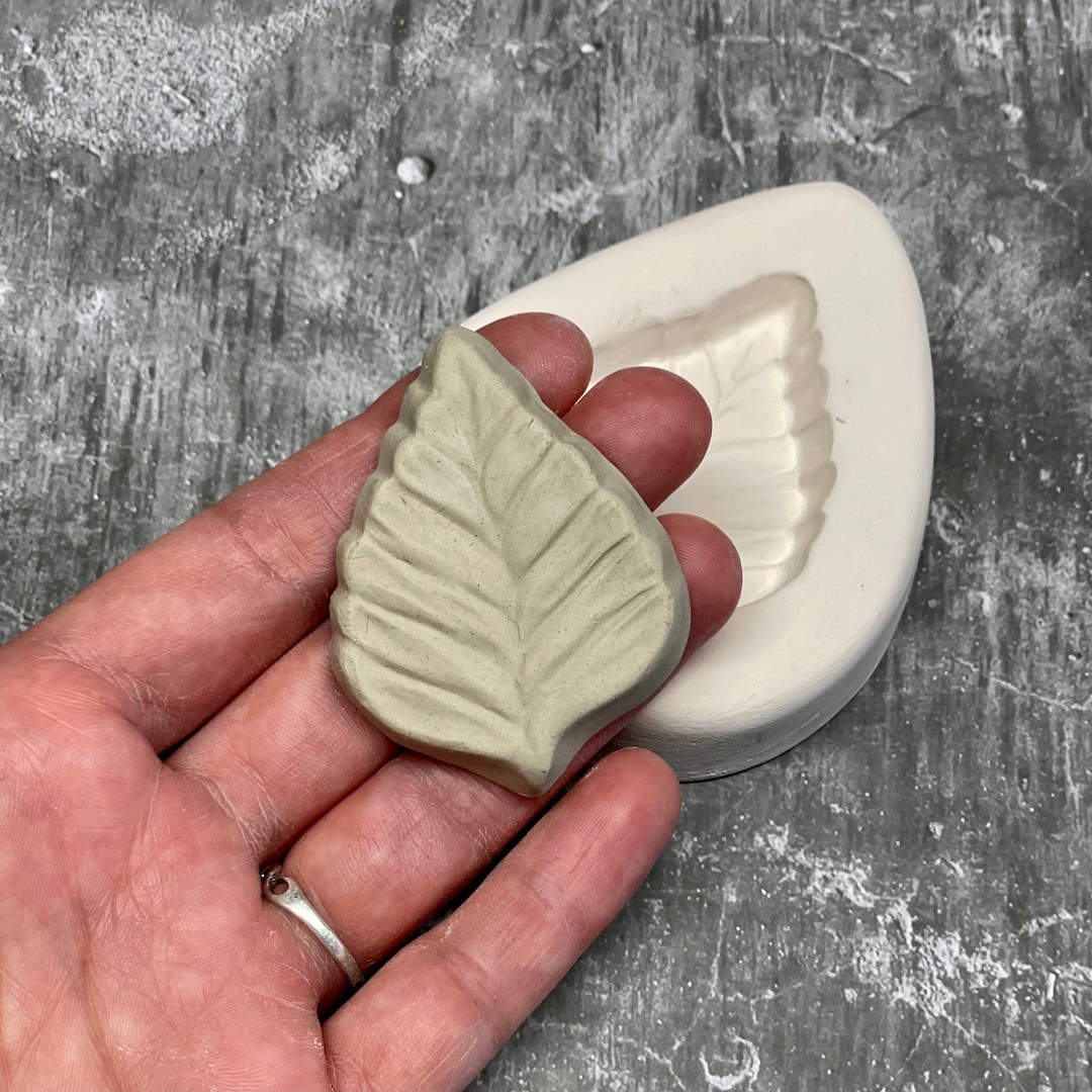 Molde de ramita mediana de hoja de abedul - Etsy España