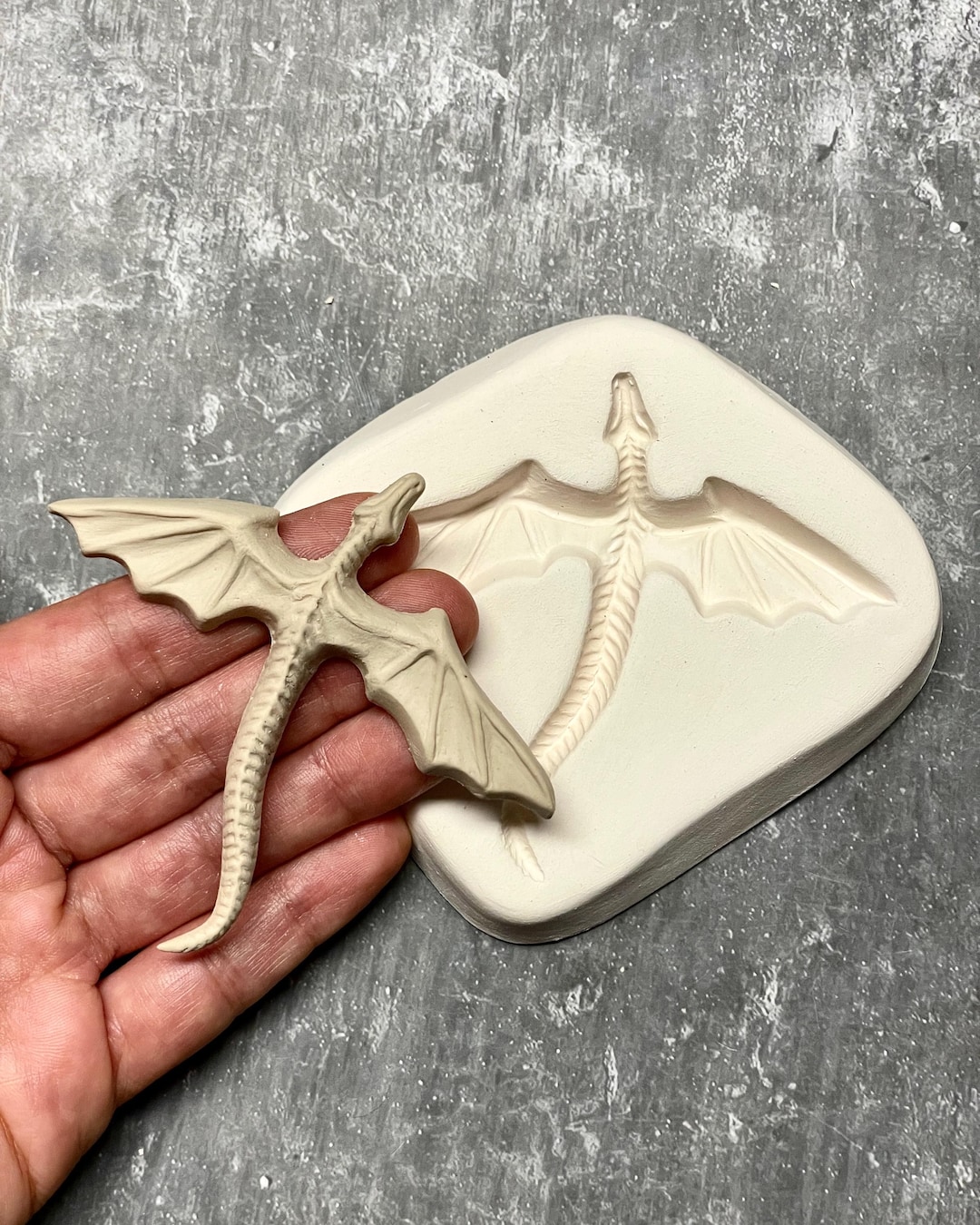 Wingspan Dragon Sprig Mold - Etsy