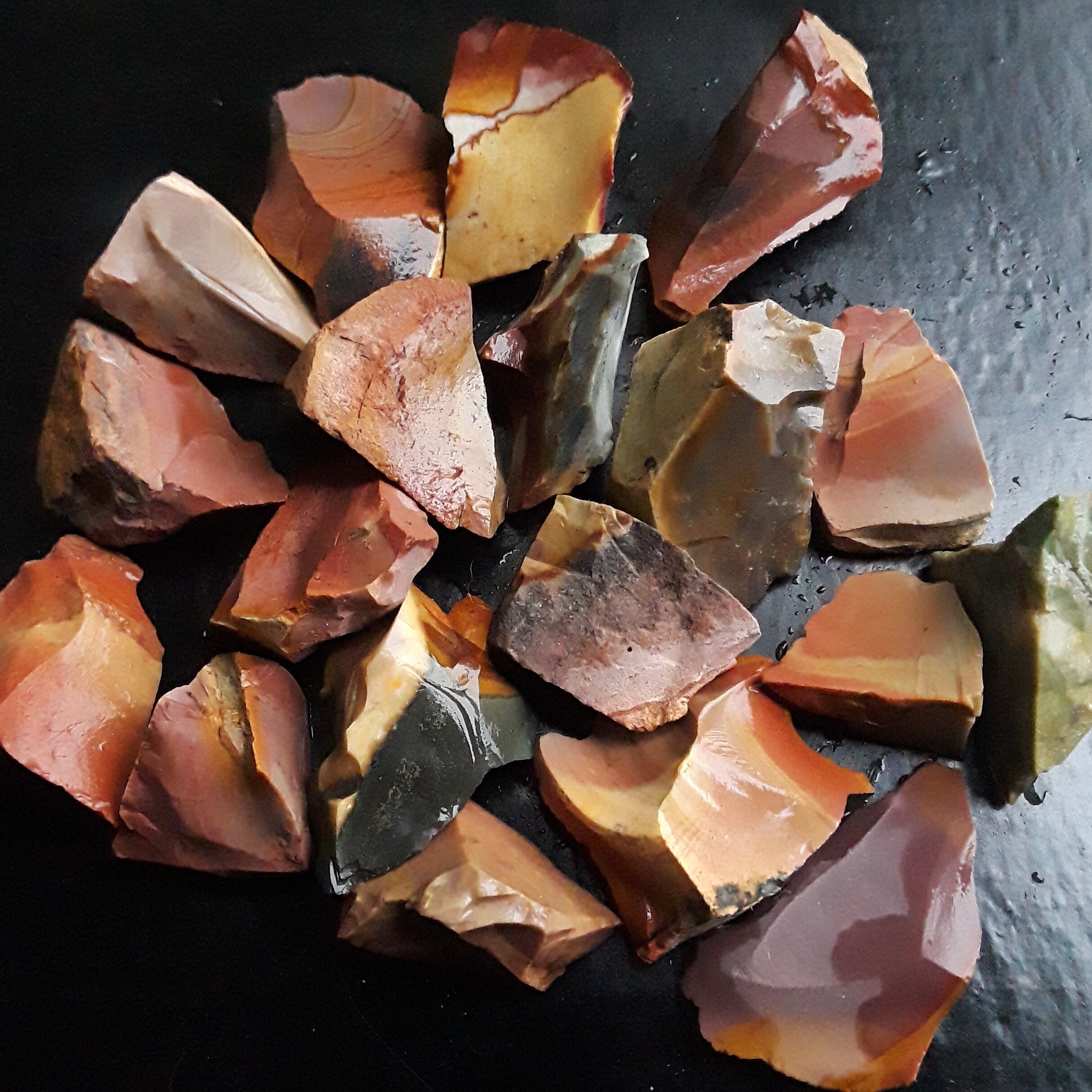 Raw Desert Jasper Pieces Polychrome Jasper Natural Rough | Etsy