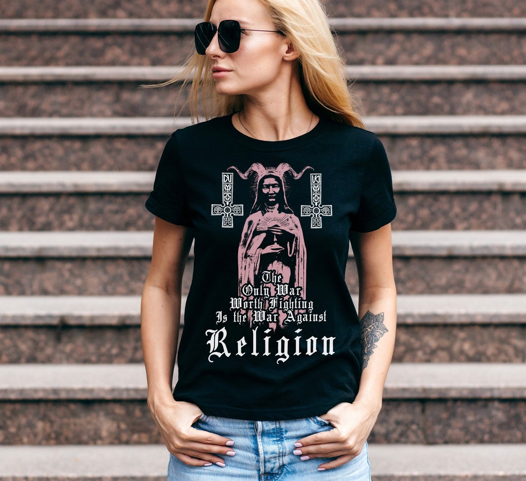 Satanic Black Metal Dark Gothic Tee T Shirts, Satanic Occult Gothic ...