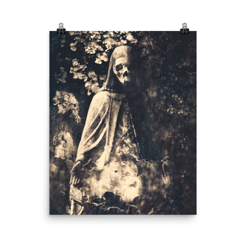 Dark Art Decor / Gothic Art Posters / Goth Macabre Print / Horror ...