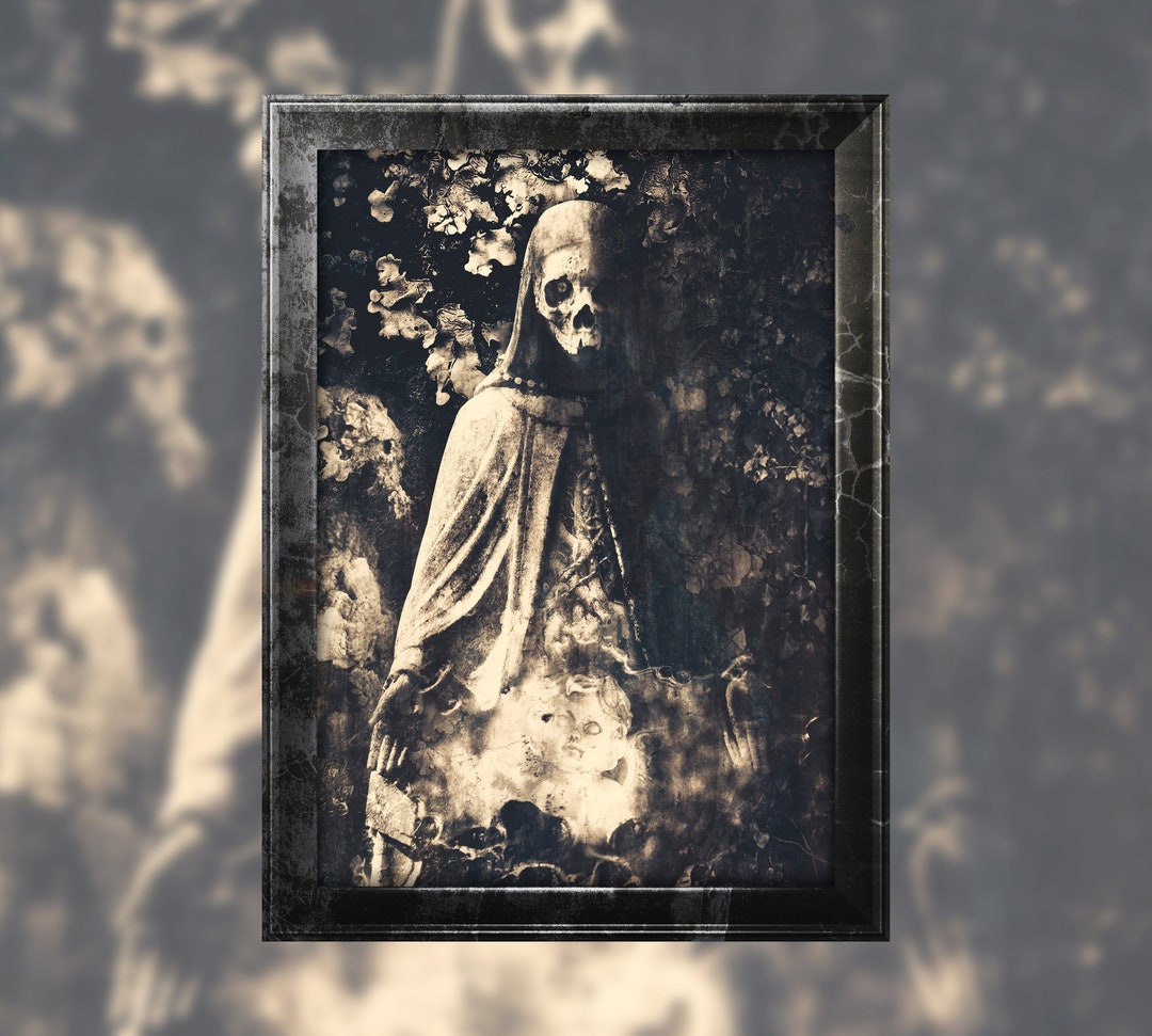 Dark Art Decor / Gothic Art Posters / Goth Macabre Print / Horror ...