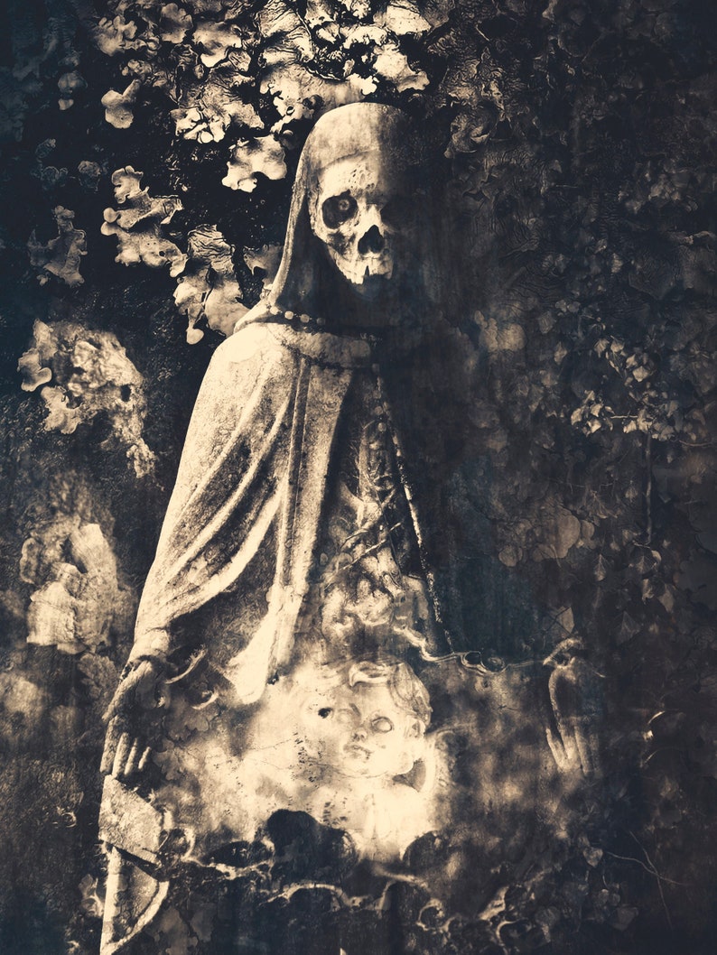 Dark Art Decor / Gothic Art Posters / Goth Macabre Print / - Etsy