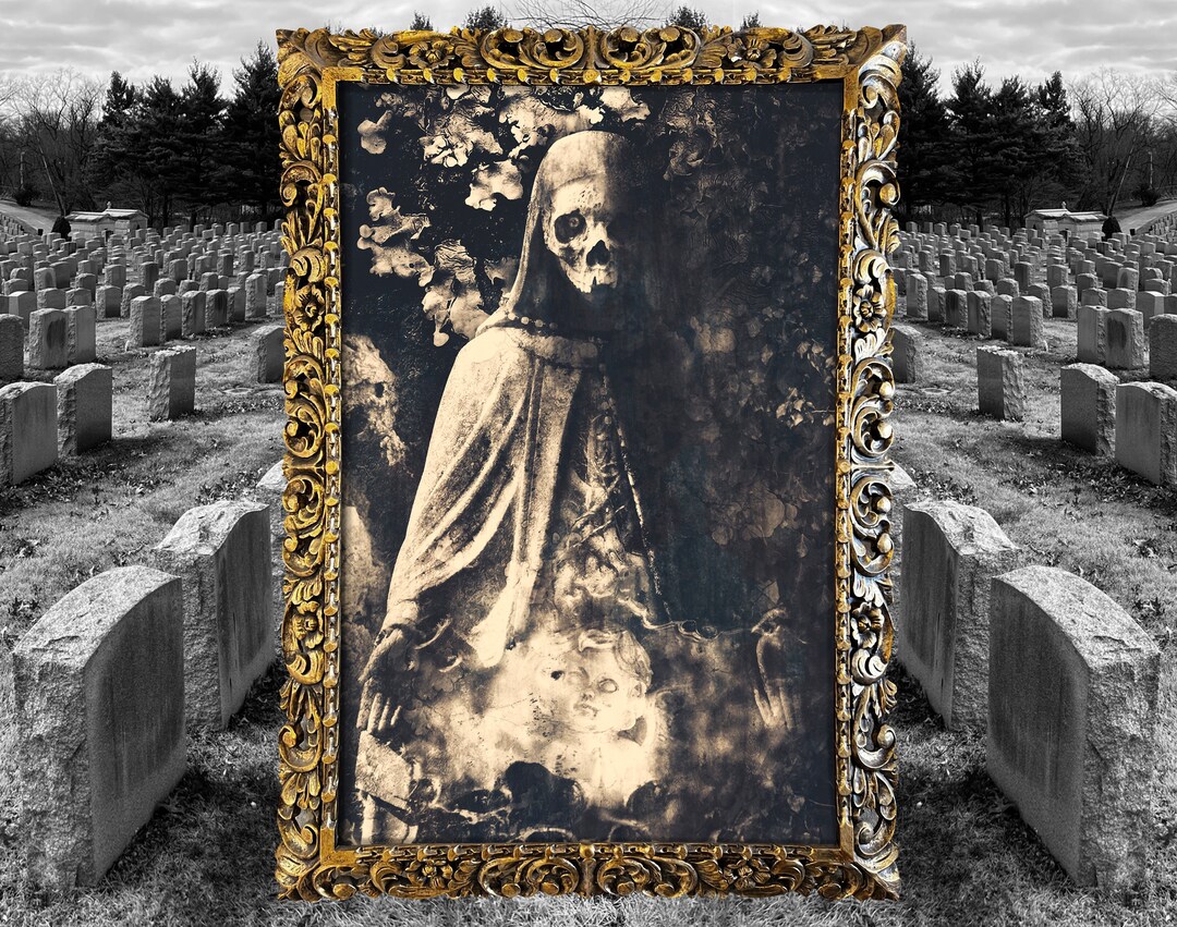 Dark Gothic Art Posters, Goth Macabre Horror Macabre Art Prints, Spooky ...