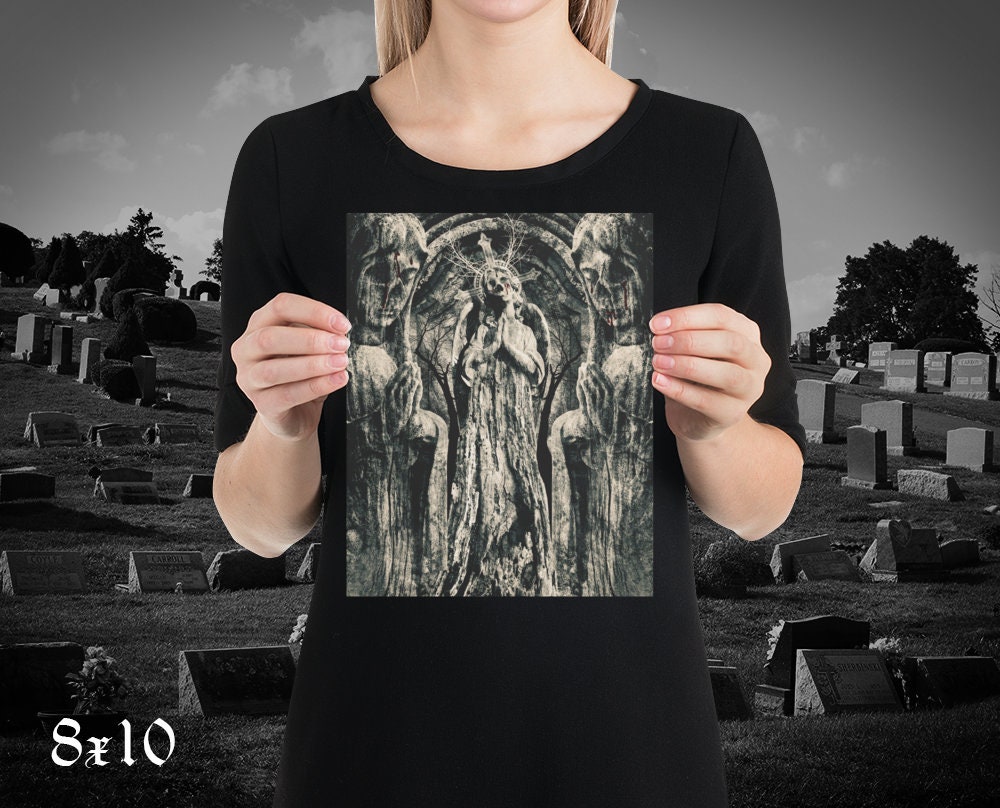 Dark Art Gothic Art Wall Art Posters, Macabre Horror Goth Art Prints ...
